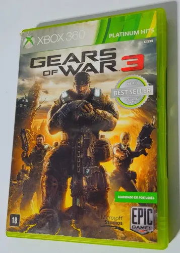 "xbox 360 gears of war 3" no Brasil