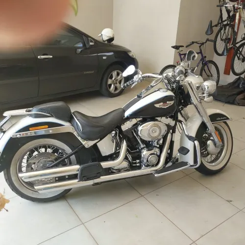 Motos Harley-Davidson Softail Deluxe Flstn no Brasil