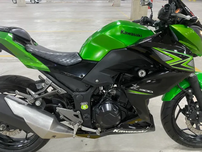 Motos Kawasaki Z 300 no Brasil