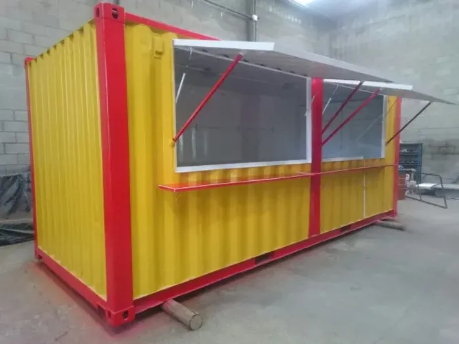 "container lanchonete" no Brasil