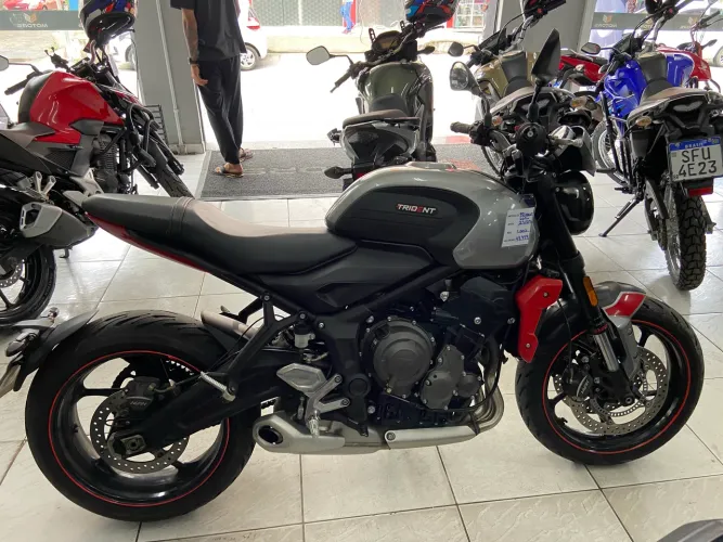 Motos Triumph Trident 660 no Brasil
