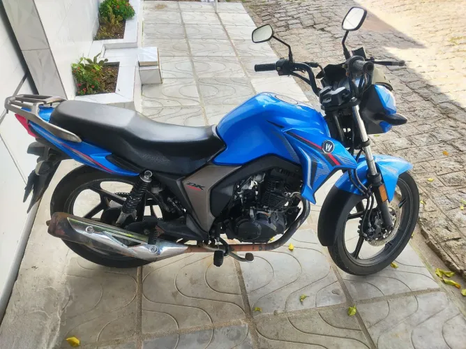 Motos Haojue DK 150 no Brasil